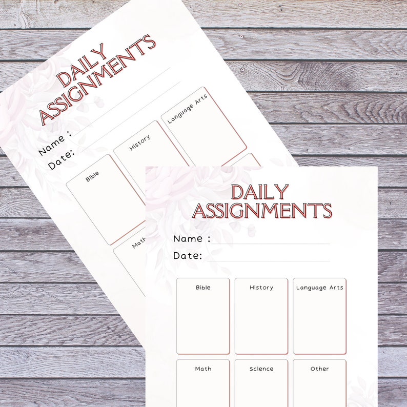 INSTANT DOWNLOAD Homeschool Planning Bundle (with Daily Planning) - Etsy