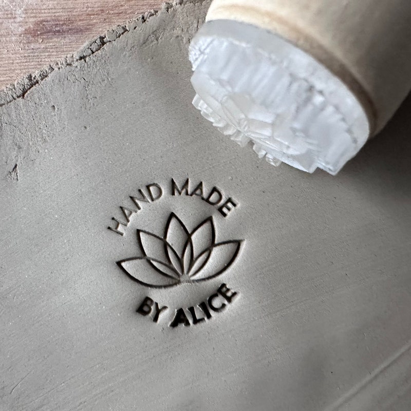 Lotus Stamp for Cards - Etsy