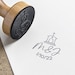 Personalized Church Stamp. Ink Stamp First Name and Church Baptism ...