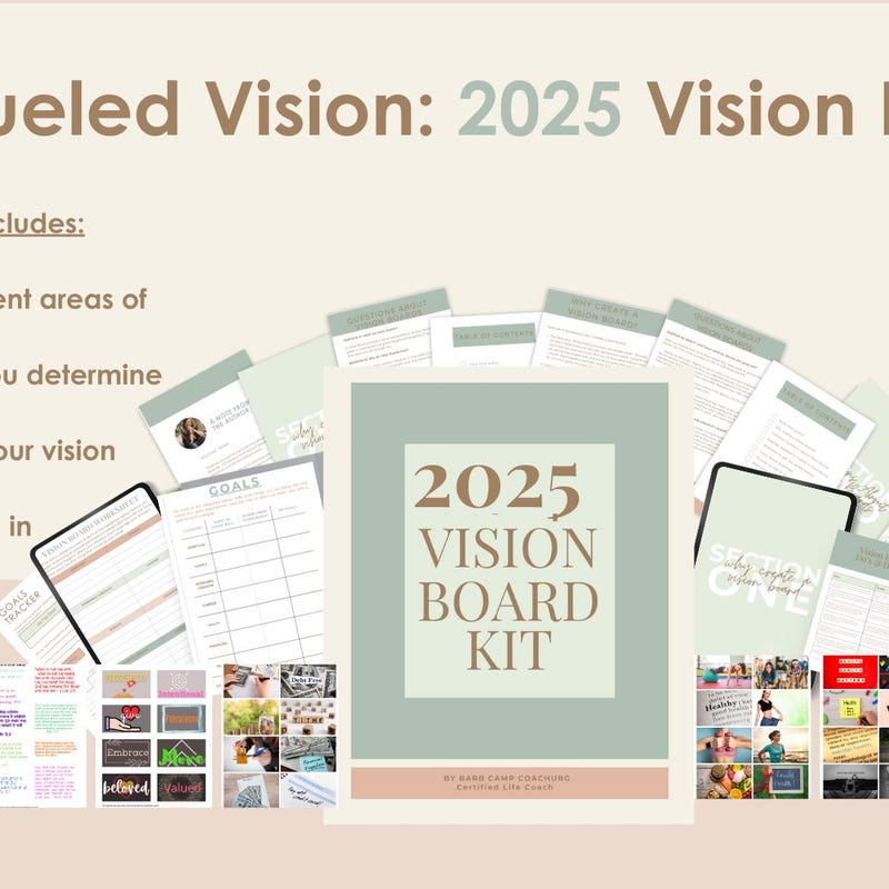 Vision Board Kit - Etsy