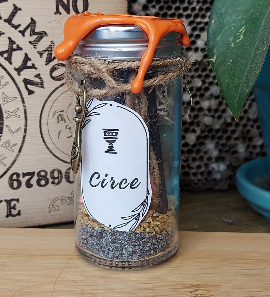 Circe Offering Jar, Diety Offering, Altar Spell Supplies, Witchy Home ...