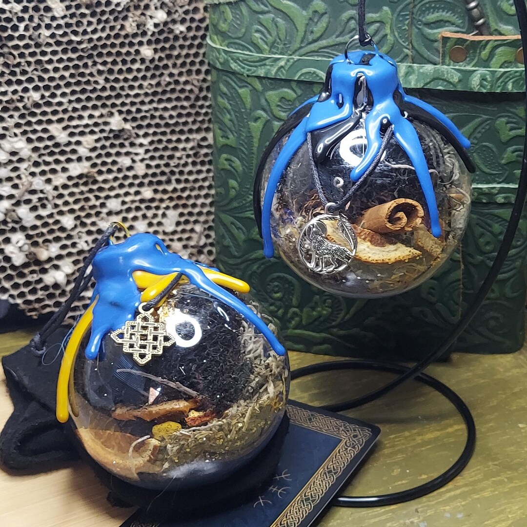 Odin Witch Ball, Hecate Spell Balls, Pagan Goddess Offering, Wiccan ...