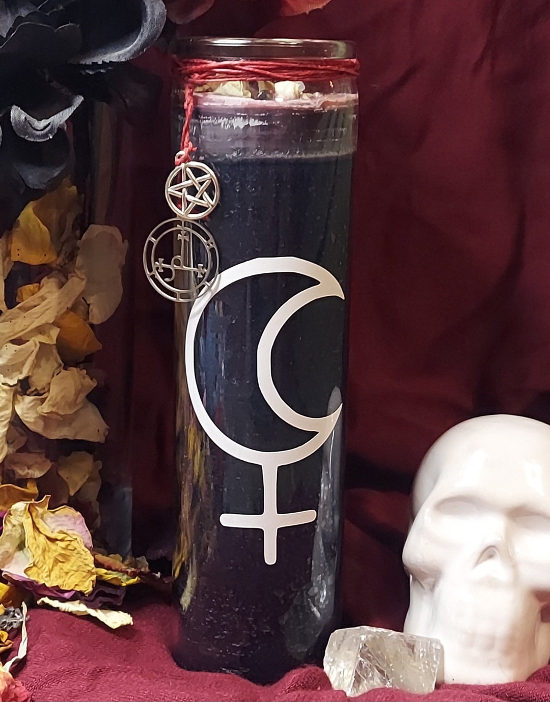 Lilith Altar Candle, Pagan Goddess Offering, Witch Altar Supplies, 7 ...