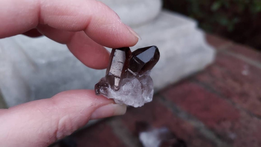 Smoky Quartz Mini Clusters, Smoky Quartz Points, Crystal Clusters ...