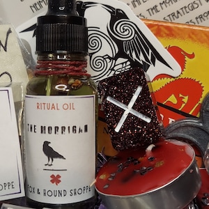 The Morrigan Altar Kit DIY, Ritual Kit, Anointing Oil, Herbs, Witch ...