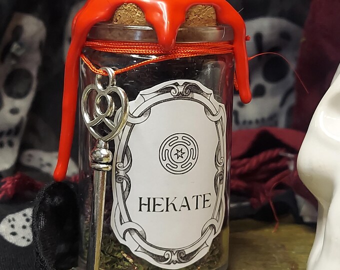 Hekate Offering Jar, Diety Offering, Altar Spell Supplies, Witchy Decor ...
