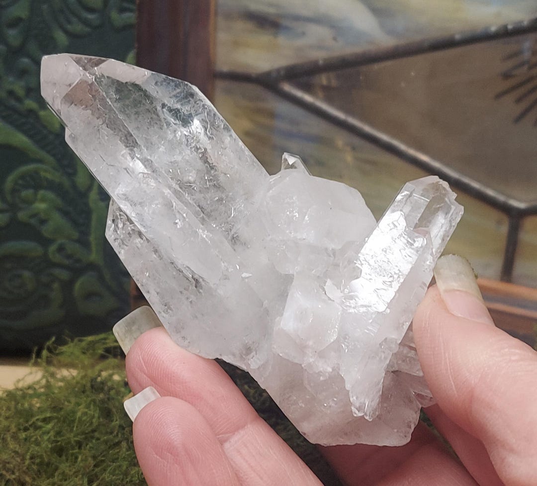 Large Clear Quartz Clusters, High Quality Clear Quartz W Rainbows ...
