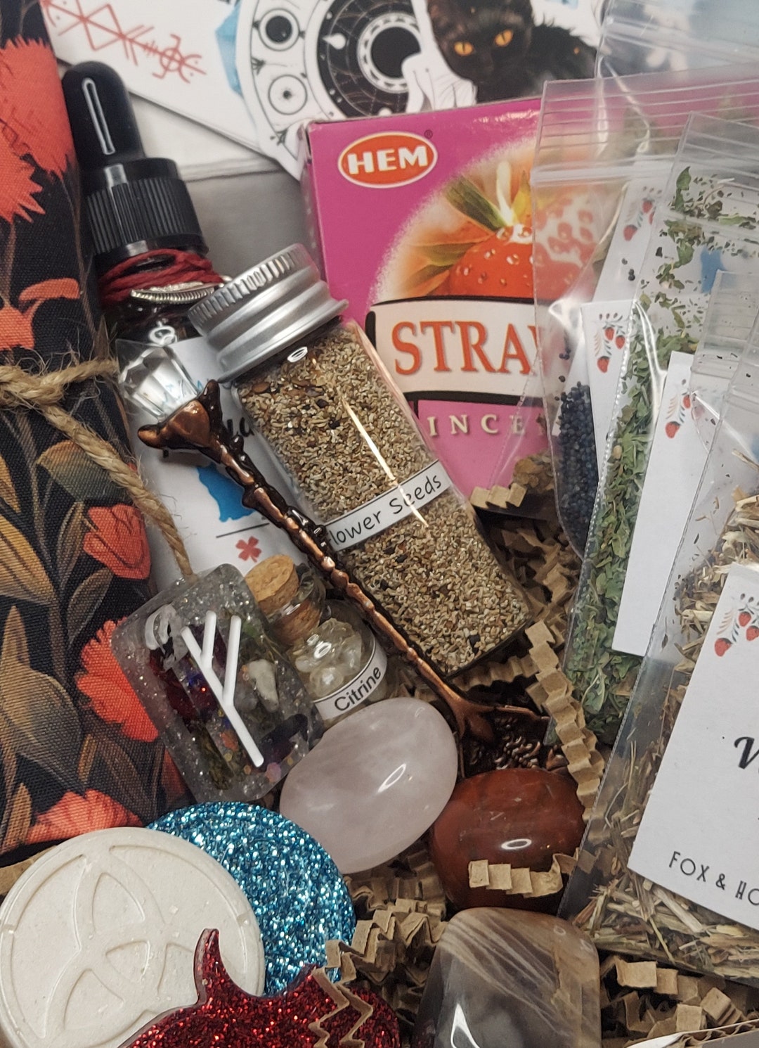 Freya Altar Kit DIY, Ritual Kit, Anointing Oil, Herbs, Witch Goddess ...