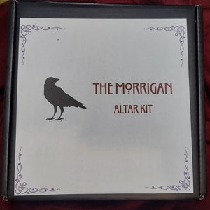 The Morrigan Altar Kit DIY, Ritual Kit, Anointing Oil, Herbs, Witch ...