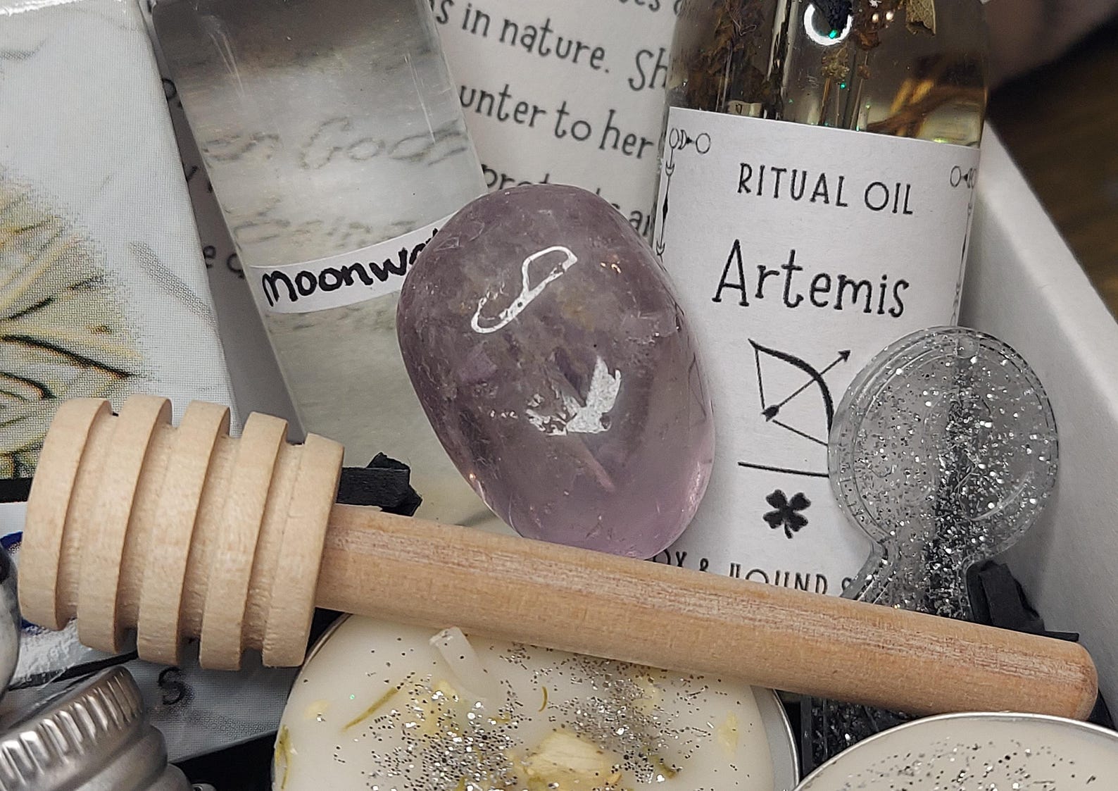 Artemis Altar Kit DIY, Ritual Kit, Anointing Oil, Herbs, Witch Goddess ...