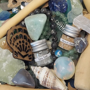 Sea Witch Confetti, Ocean Beach Themed Witch Trinkets & Crystals ...