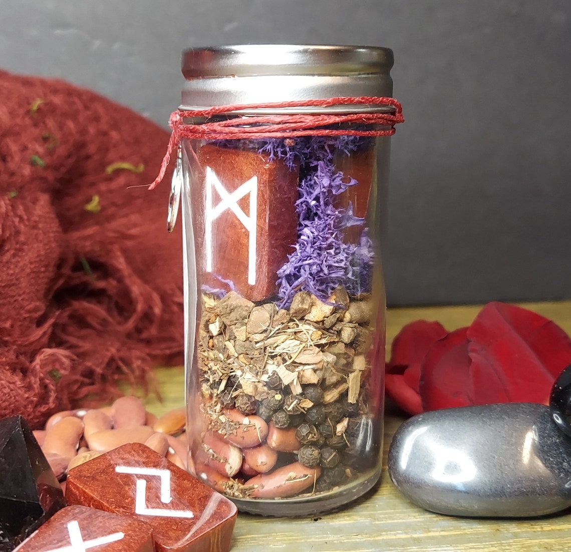 The Morrigan Offering Jar, Diety Offering, Altar Spell Supplies, Witchy ...