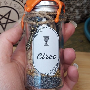 Circe Offering Jar, Diety Offering, Altar Spell Supplies, Witchy Home ...