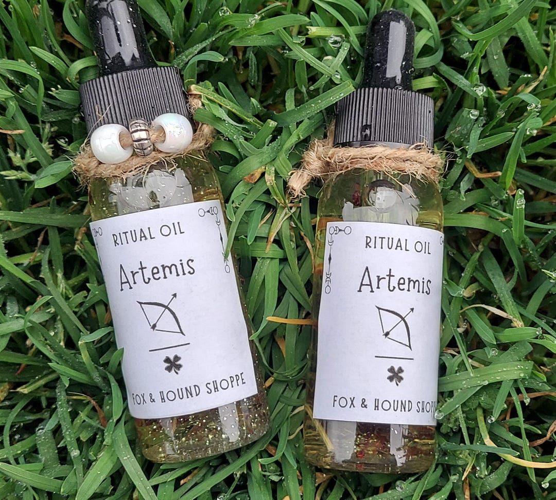 Artemis Ritual Oil, Anointing Oil, Witch Altar Spell Supplies, Pagan ...