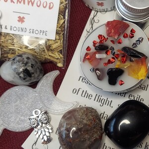Lilith Altar Kit DIY, Ritual Kit, Anointing Oil, Herbs, Witch Goddess ...