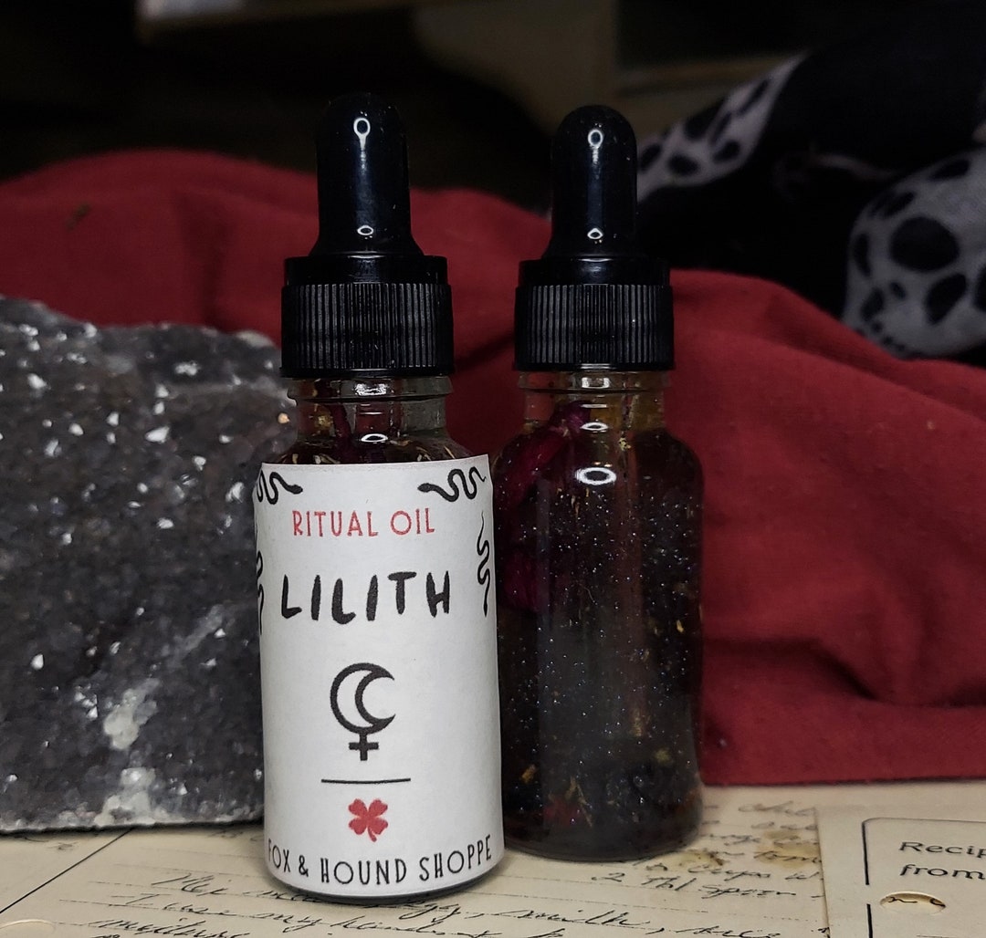 Lilith Ritual Oil, Anointing Oil, Witch Altar Spell Supplies, Pagan ...