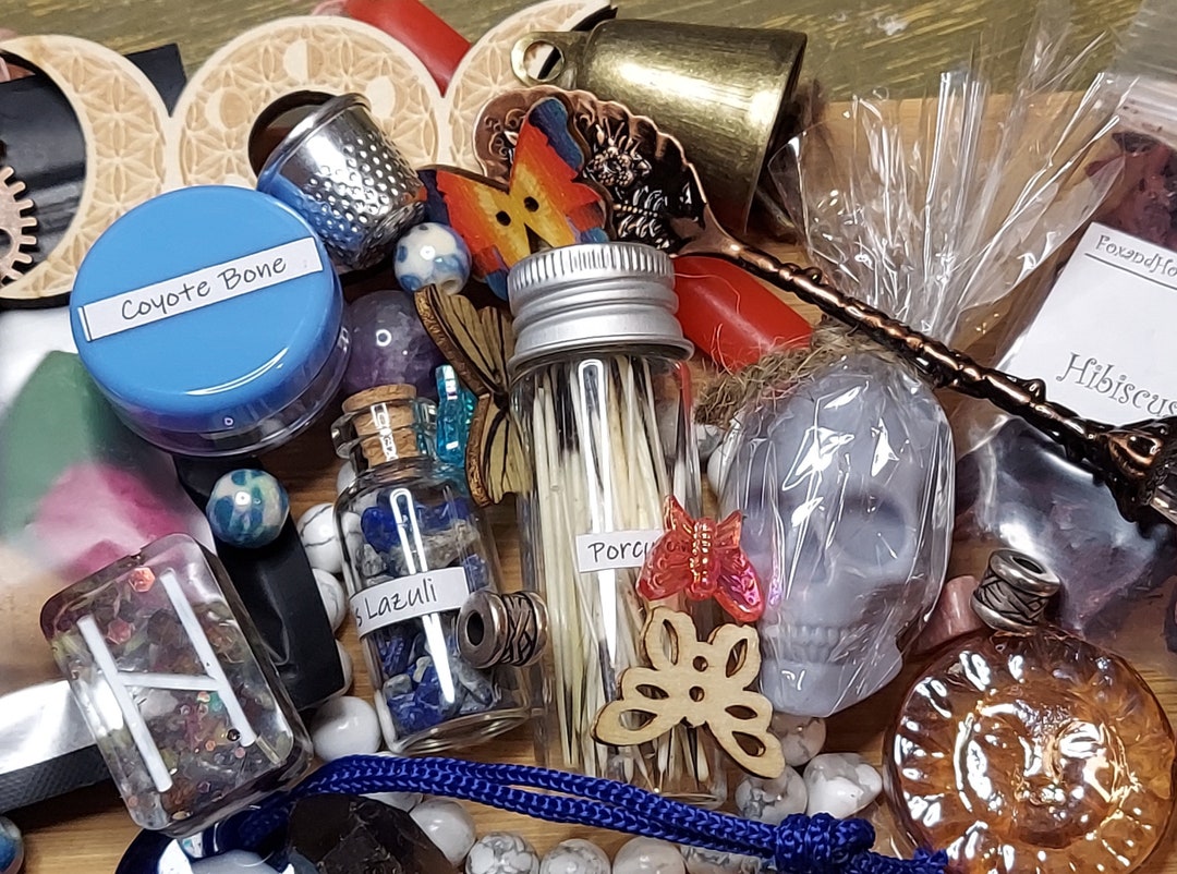 Witches Scoop, Crow Trinket Confetti HUGE Scoop, Halloween Decor ...