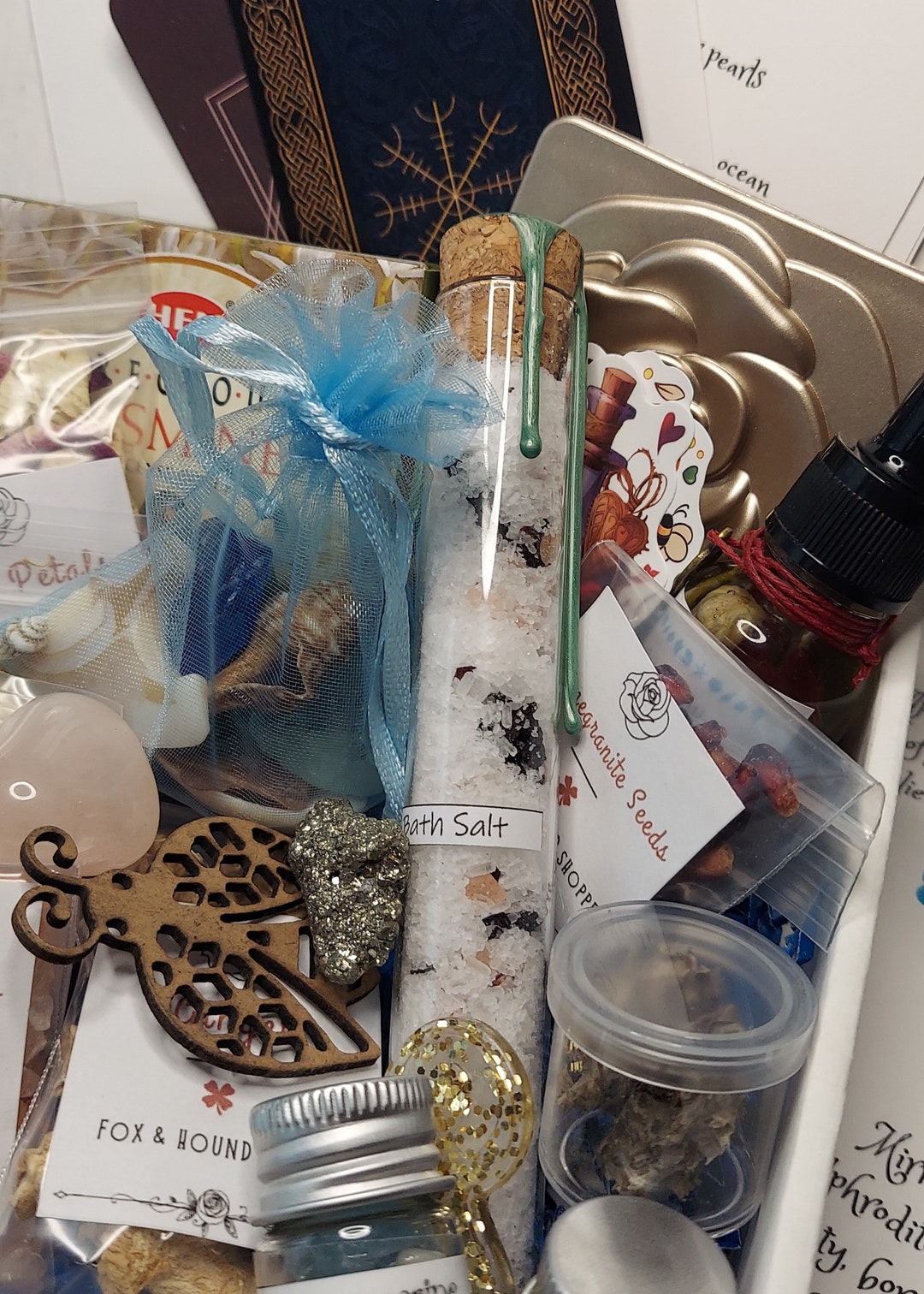 Aphrodite Altar Kit DIY, Ritual Kit, Anointing Oil, Herbs, Witch ...