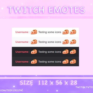 Peach Pie Twitch Emote - Dessert Twitch Emote / Candy Twitch Emote ...