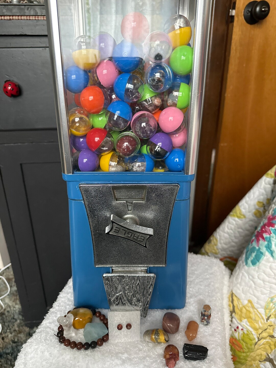 1 Mystery Crystal Spin From Crystal Gumball Machine - Etsy