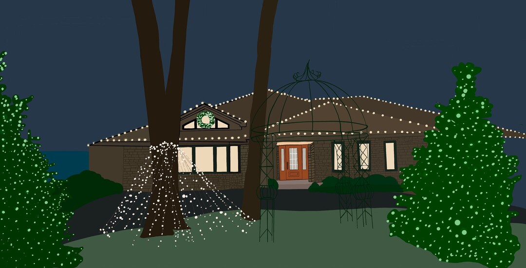 Custom Graphic House Design - Etsy