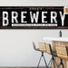 Brewery Signs, Bar Sign, Beer Sign, Beer Bar Sign, Custom Brewery Sign ...