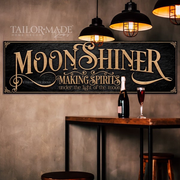 Moonshine Sign - Etsy