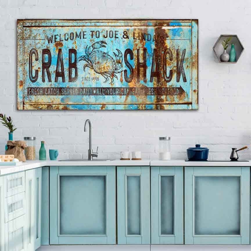 Crab Shack Sign Ideas
