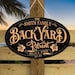 Backyard Sign, Patio Signs, Deck Signs, Pool Signs, Porch Decor, Entry ...