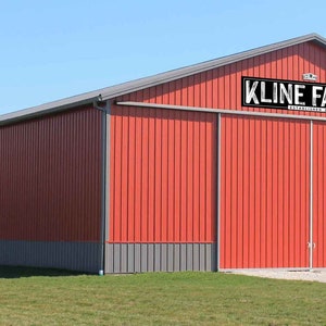 Barn Signs, Business Signs, Large Metal Sign, Metal Artwork, Outdoor ...