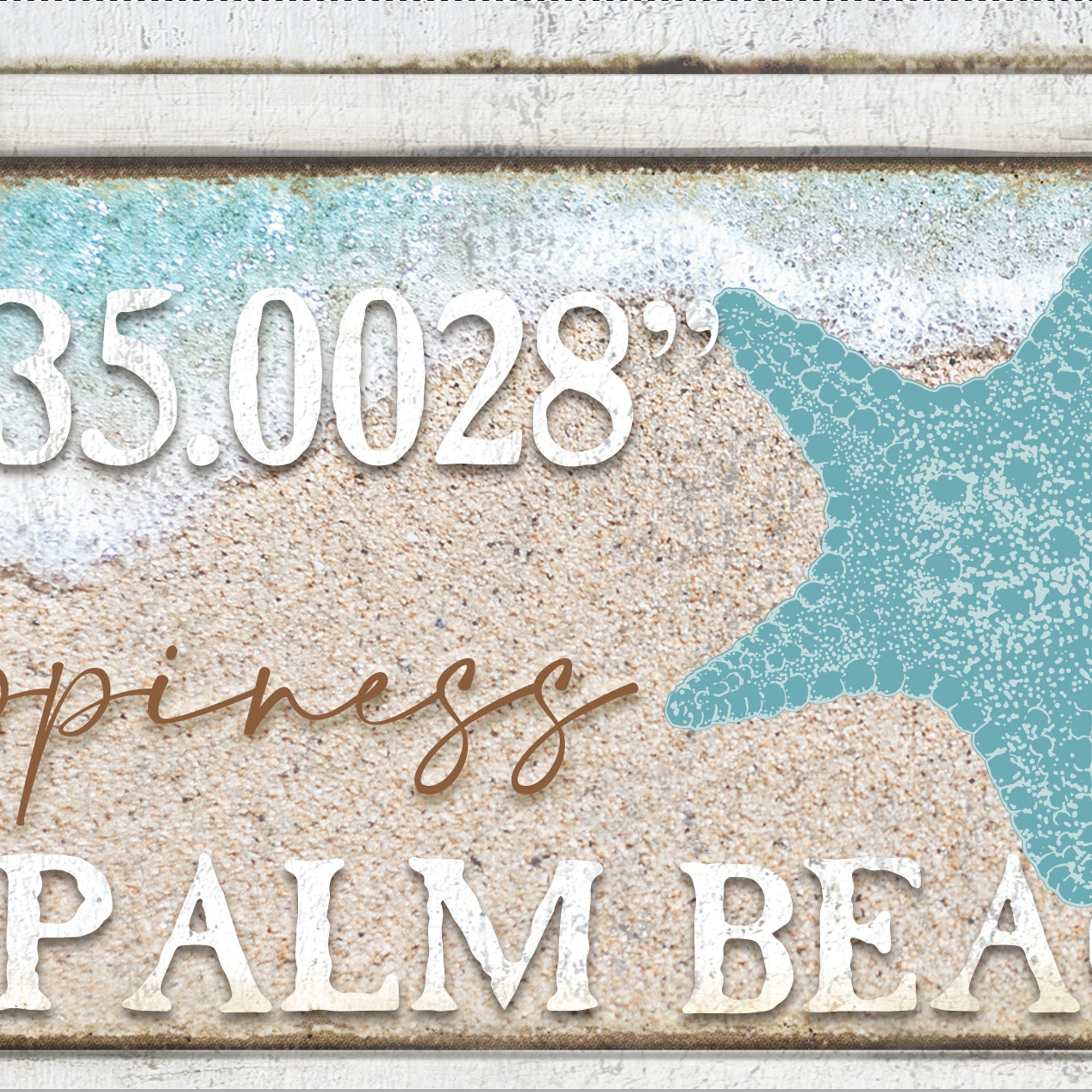 Coastal Wall Decor, Beach House Wall Decor, Beach House Sign, Beach ...