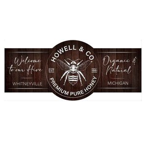 Barn Sign, Business Sign, Large Metal Sign, Metal Artwork, Bee Sign ...