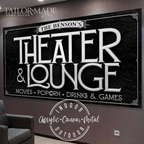 Theater Sign - Etsy