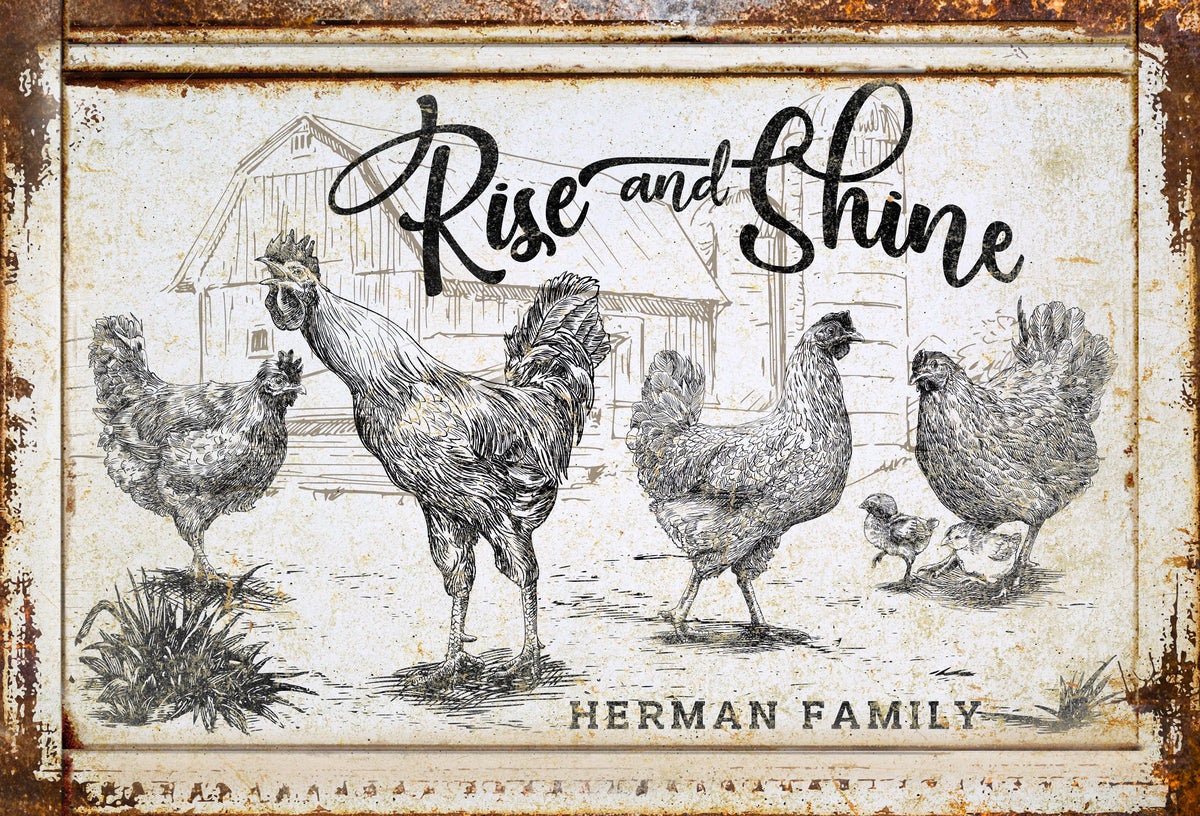 Chicken Farm Signs Rooster Sign Chicken Farm Hen House - Etsy