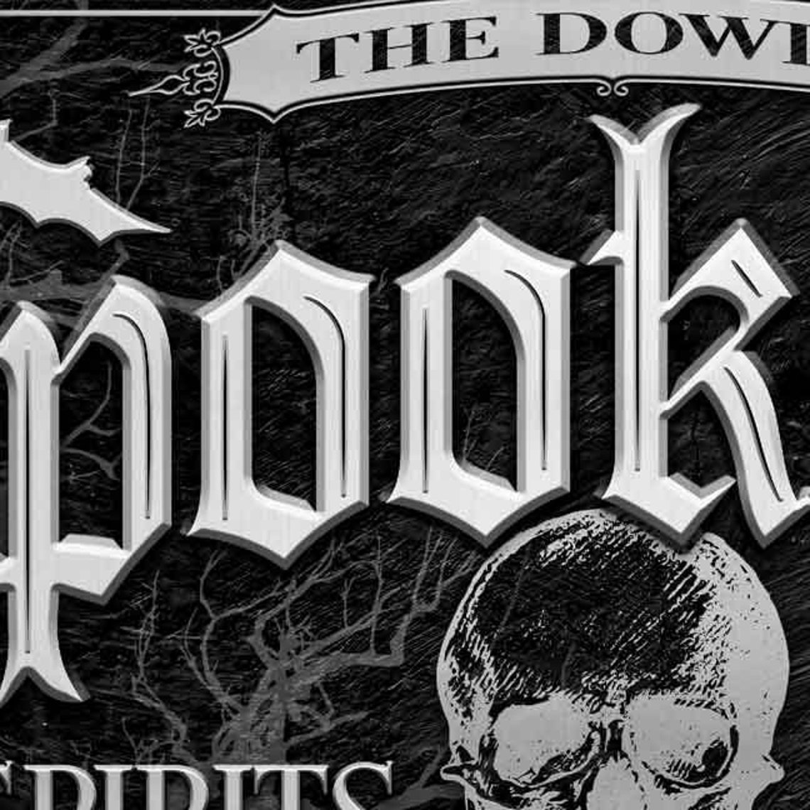 Halloween Signs, Speakeasy Halloween Wall Decor Spookeasy Skeleton Sign ...