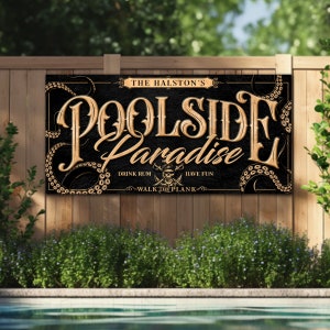 Personalized Pool Signs, Pool & Patio Signs, Custom Pool Signs, Patio ...
