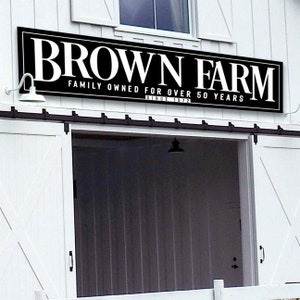 Barn Sign, Large Metal Sign, Metal Artwork, Metal Barn Signs, Large ...