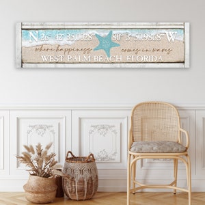 Coastal Wall Decor, Beach House Wall Decor, Beach House Sign, Beach ...