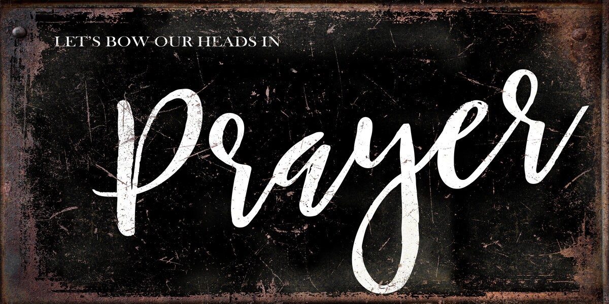 Christian Art, Modern Farmhouse Decor, Prayer Sign, Rustic Farmhouse ...