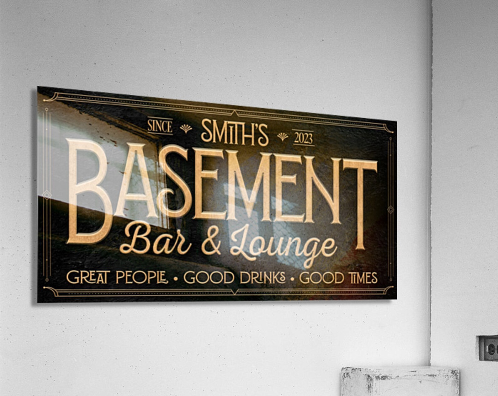 Basement Bar Decor Sign, Bar Sign, Basement Decor, Man Cave Sign ...