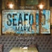 Modern Coastal Wall Decor, Seafood Sign,beach Sign,beach House Sign ...