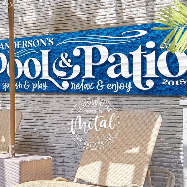 Funny Pool Signs - Etsy