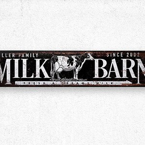 Barn Sign, Ranch Sign, Metal Barn Signs, Outdoor Metal Signs, Large ...