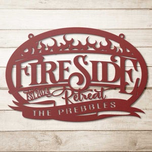 Firepit Sign, Fire Pit Sign, Campfire Sign, Backyard Sign, Patio Sign ...