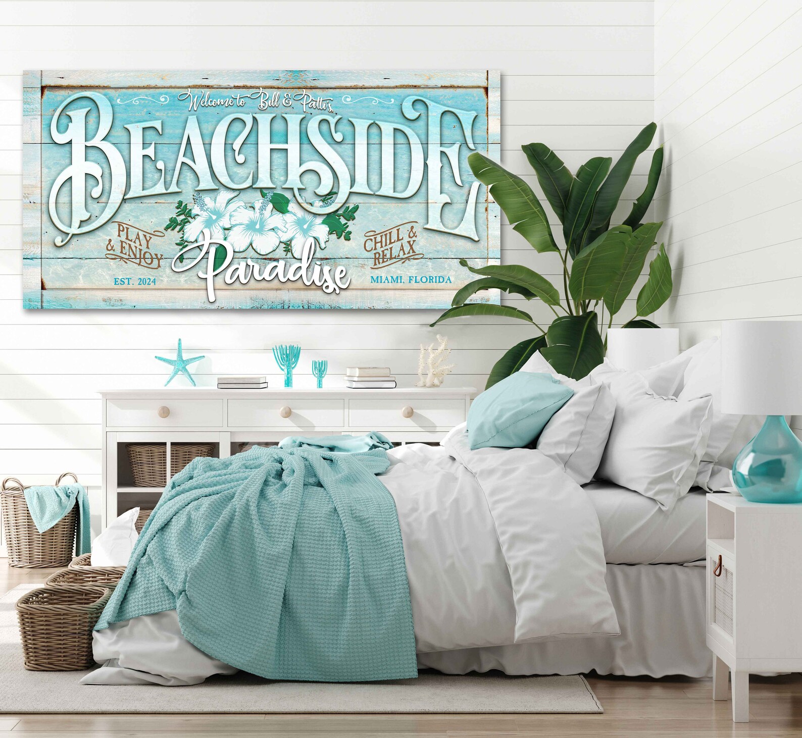 Beach House Signs, Coastal Decor, Beach Sign, Personalized Beach Sign ...