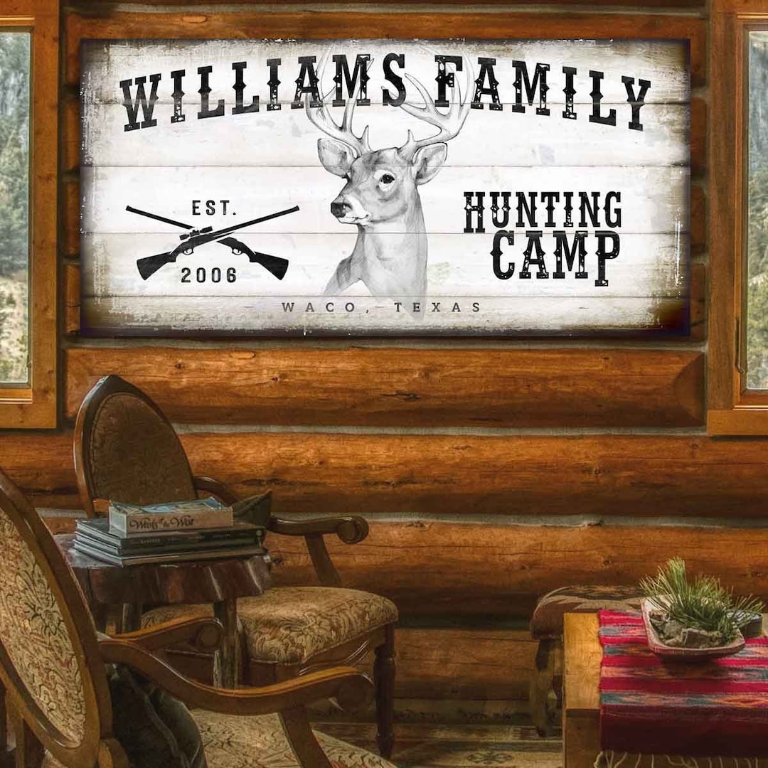 Hunting Lodge, Hunting Camp,hunting Decor,deer Hunting Sign,bow Hunting ...