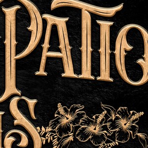 Pool and Patio Sign, Personalized Pool Signs, Custom Pool Signs, Patio ...