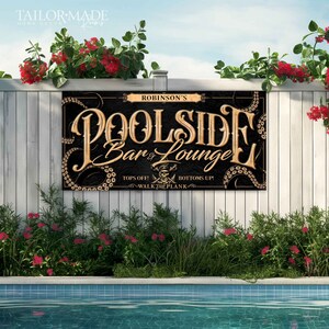 Pool & Patio Signs, Personalized Pool Signs, Custom Pool Signs, Patio ...