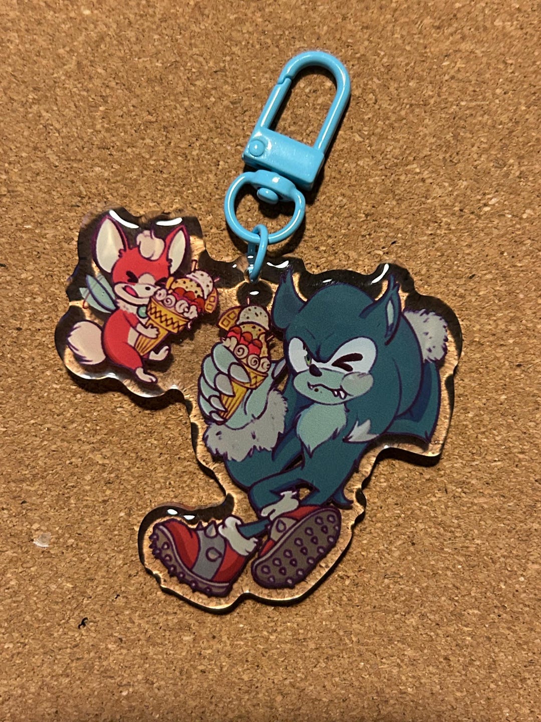 Sonic Unleashed Keychain - Etsy
