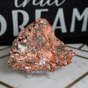 Michigan Copper With Basalt Specimen From Keweenaw Peninsula Copper ...